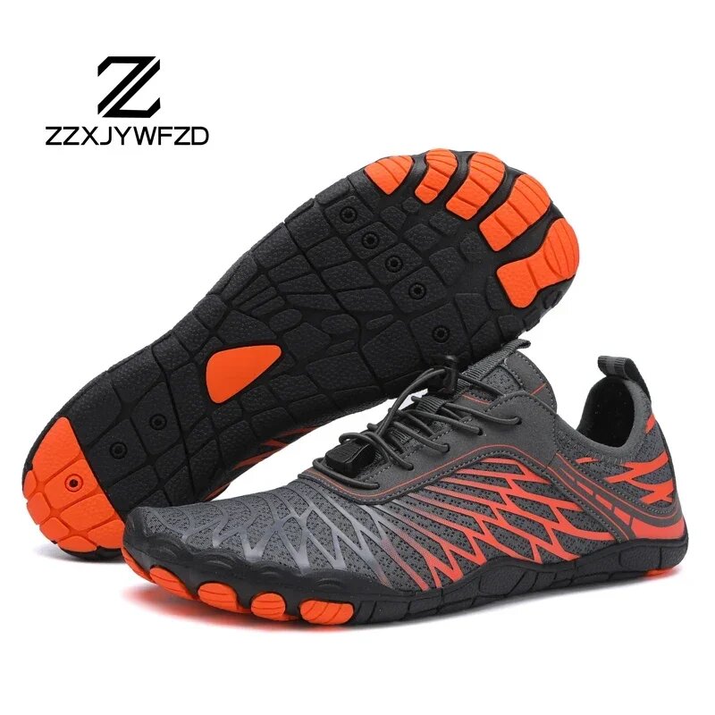 ZXXJYWFZD Мужские быстросохнущие пляжные сандалии из TPR
