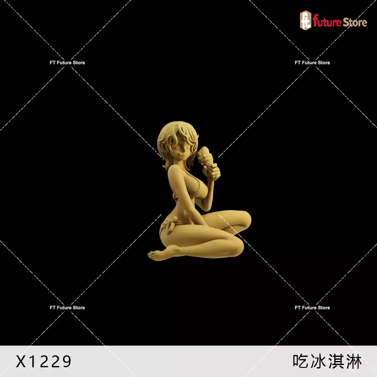MAK Мини-фигурки девушек в купальниках из аниме 1/64 1/43 1/35