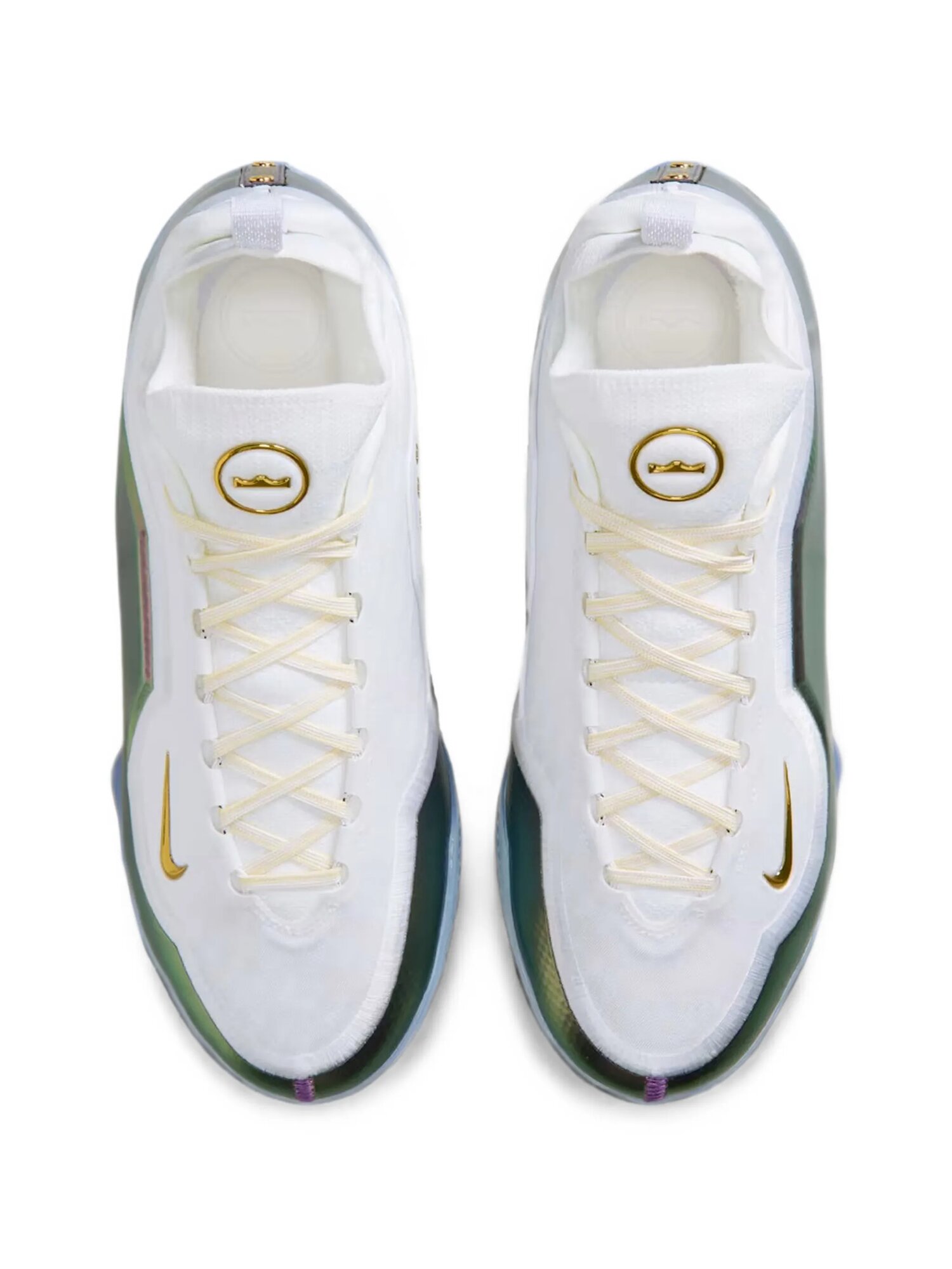 Кроссовки NIKE LeBron 23 Elite, размер 8.5 US, бежевый/белый — фото 1