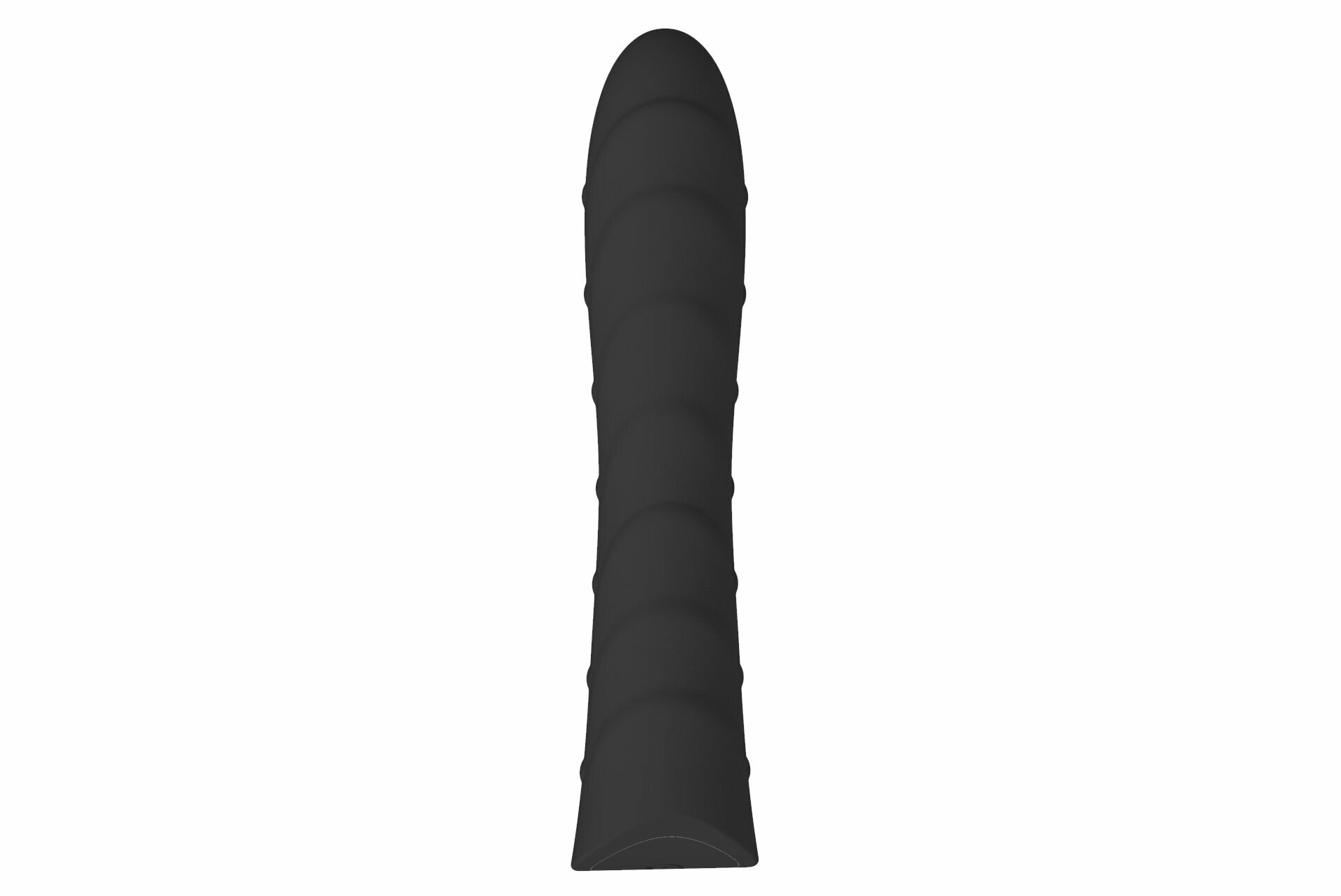 Mannuo Eisen B-Model Черная Вращающаяся Анальная Пробка для Пар, 10см Длина, 2.5см Диаметр