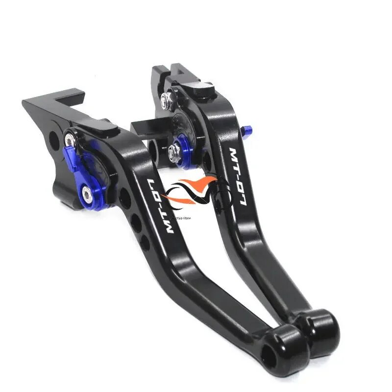 YAMAHA MT07 MT09 2013-2021 Короткий Тормозной Рычаг Для MT-07/Tracer MT-09 Черный, MT-07 Blcck-Blue