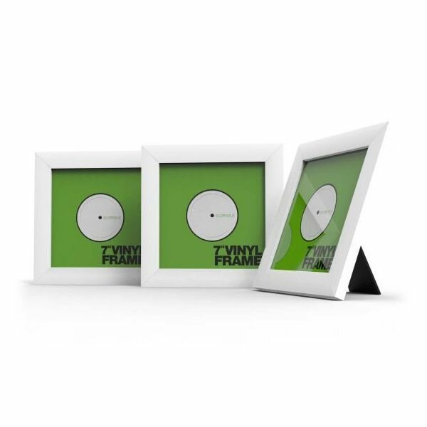 GLORIOUS Vinyl Frame Set 7" White Комплект рамок для обложек винила