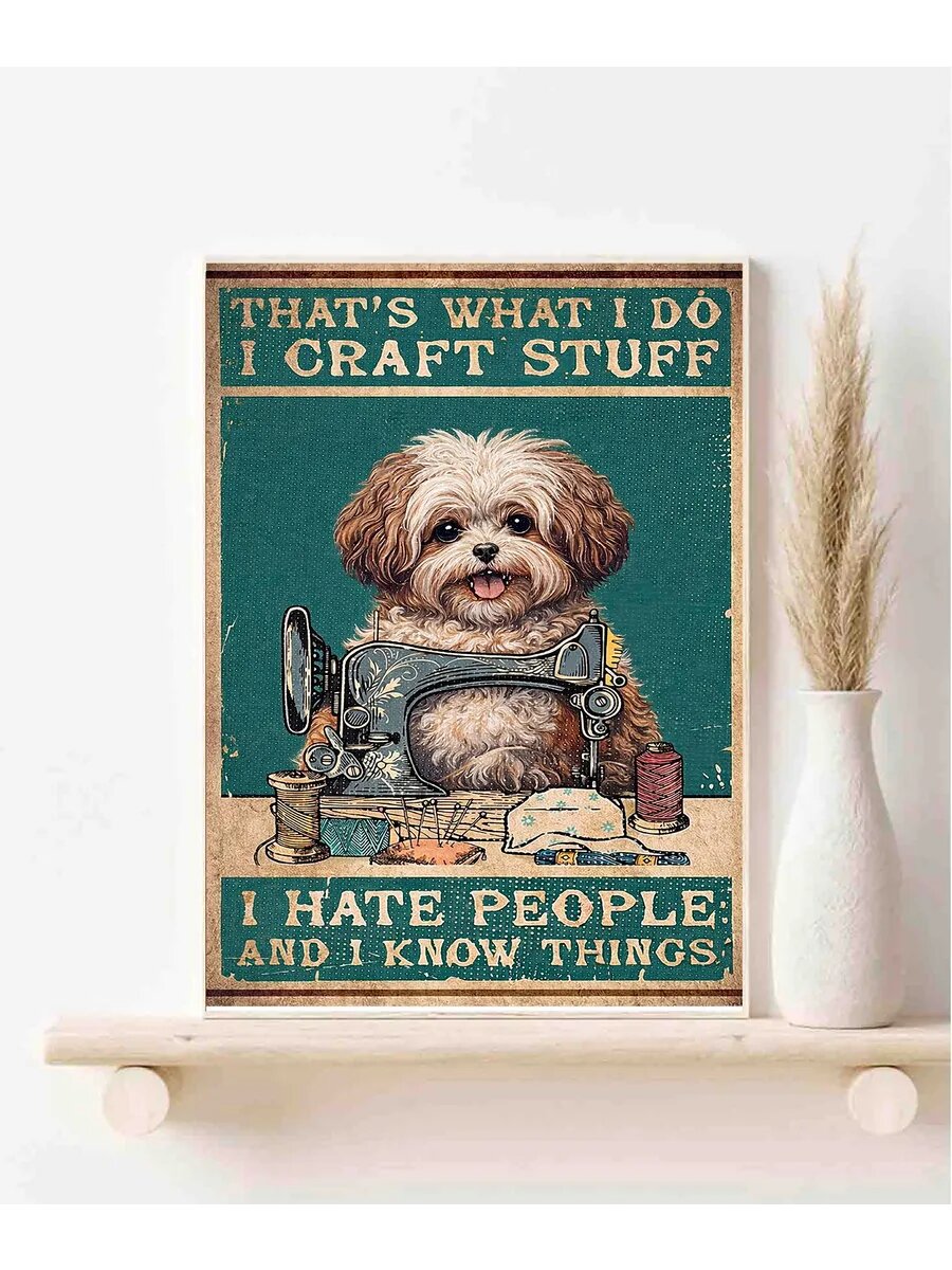 Русская цветная болонка, I Craft Stuff, Плакат 30x42см