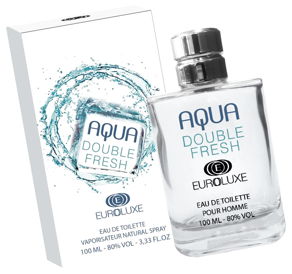Мужская туалетная вода Euroluxe Aqua Double Fresh 100 мл - Аква Дабл Фреш