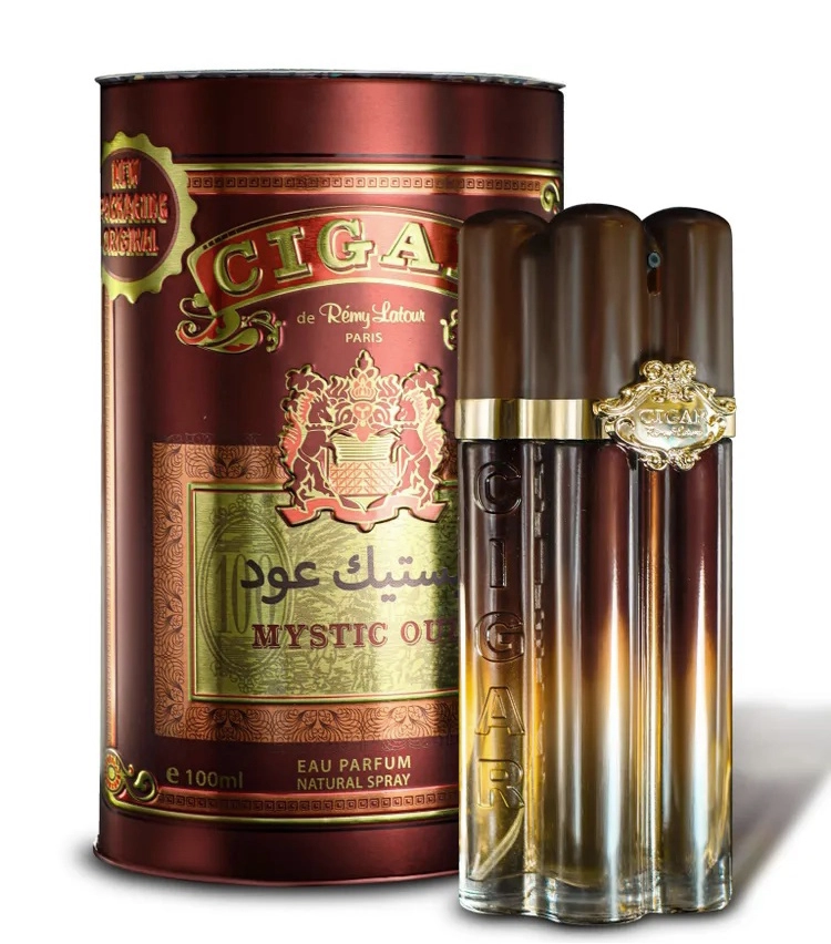 Парфюмерная вода 100 мл для мужчин - Remy Latour Cigar Mystic Oud / Сигар Мистик Уд