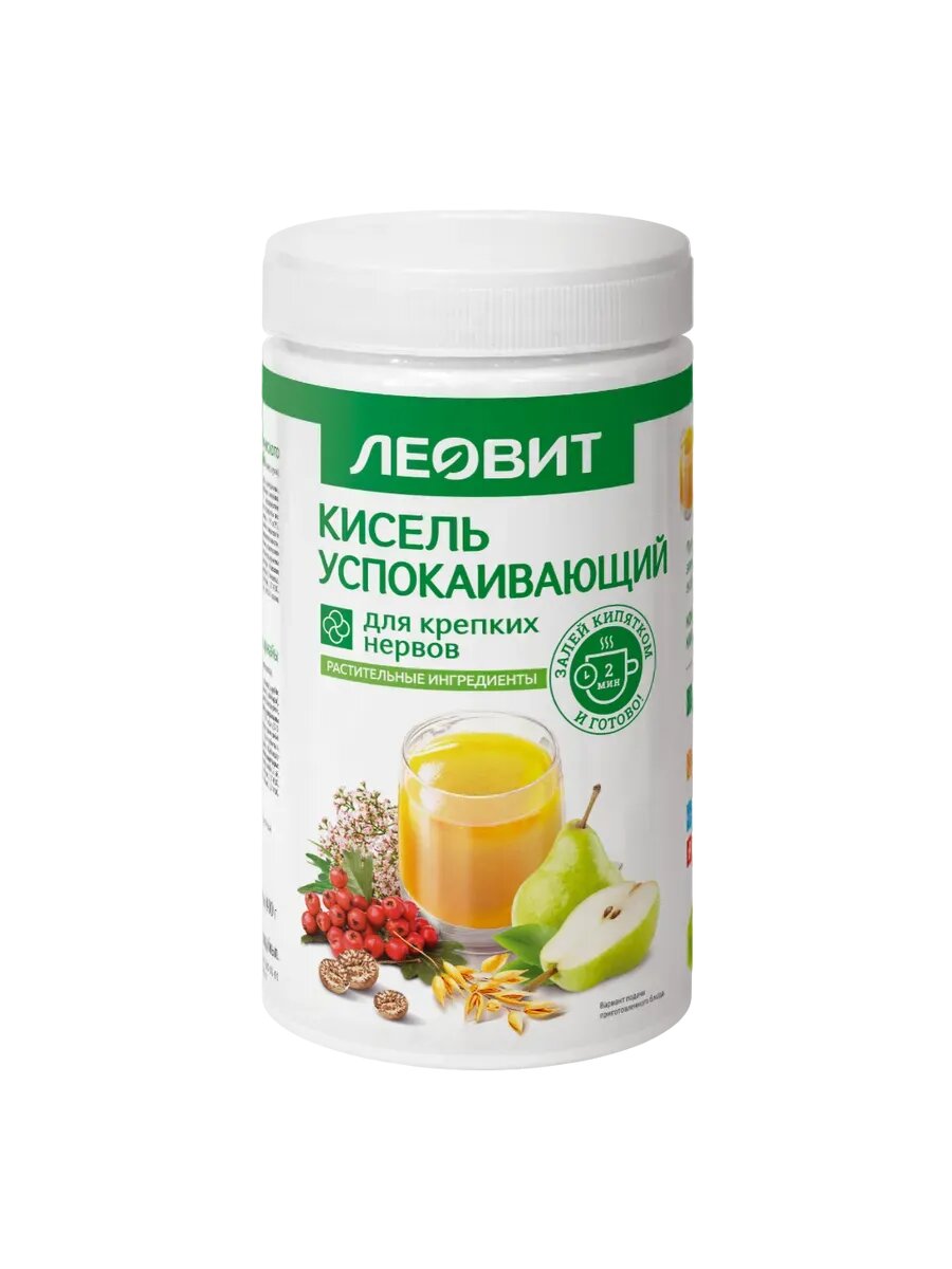 Леовит Кисель Успокаивающий банка 400 г 1 шт