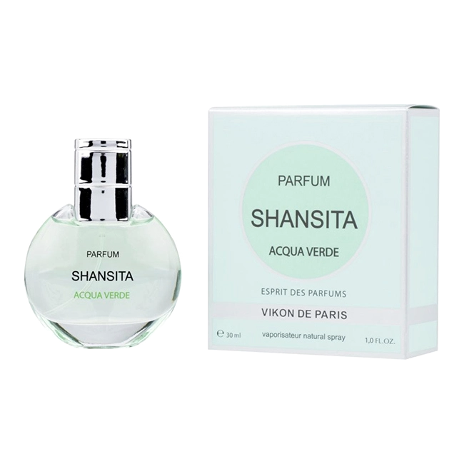 Женские духи Shansita Acqua Verde 30 мл / Новая Заря Шансита Аква Верде