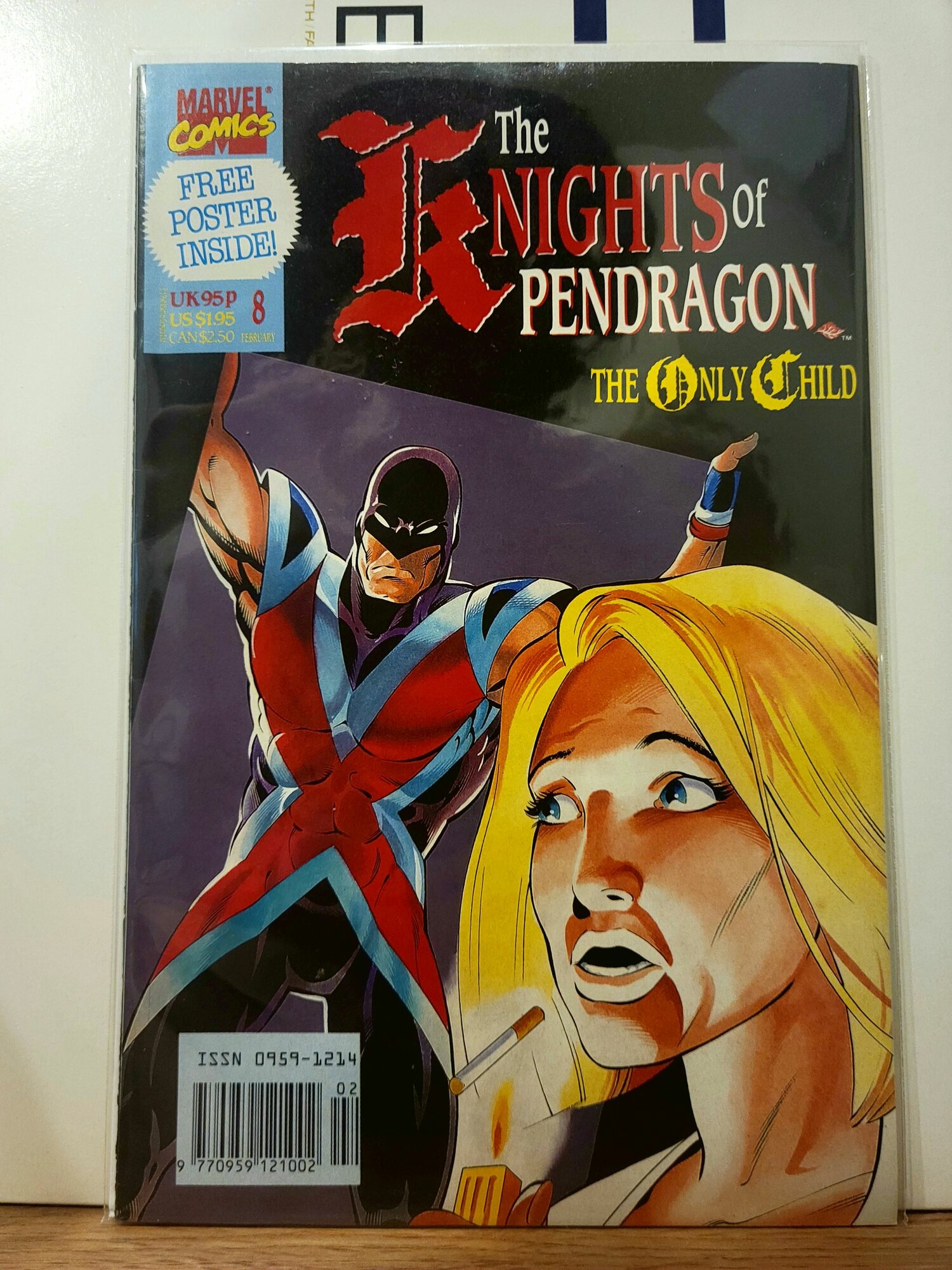 Ретро Комикс Knights Of Pendragon #8. 1993 Год. Оригинал!