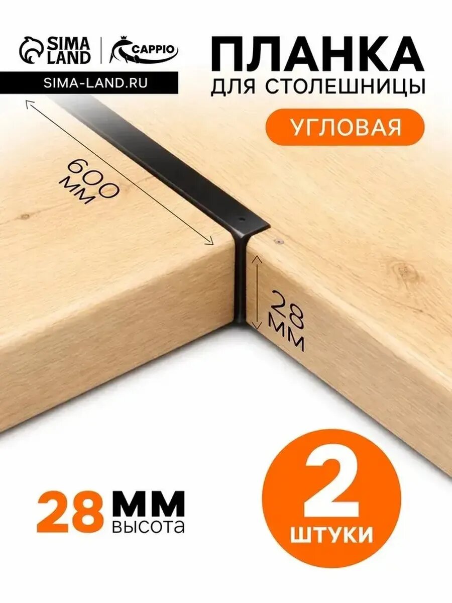 Угловые планки для столешницы — стиль и защита