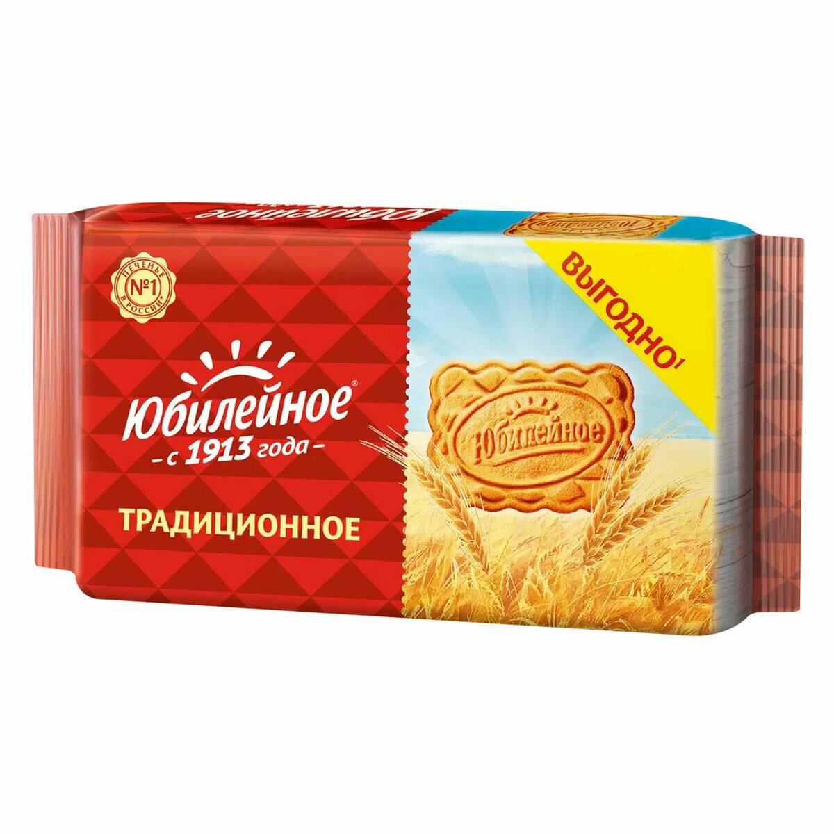 Печенье юбилейное витаминизированное Традиционное 268г (9001753)