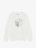 Толстовка MOSCHINO, размер 128, белый