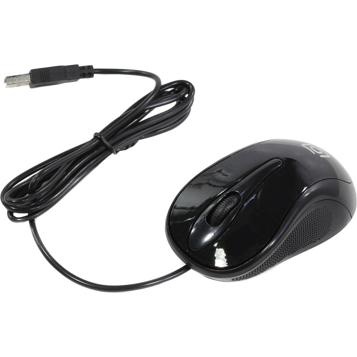 OKLICK Optical Mouse 385M Black (RTL) USB 3btn+Roll 1066858 — фото 1