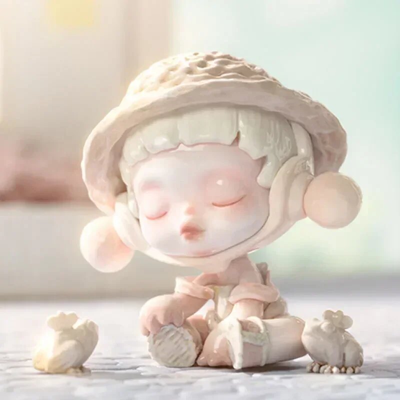 Фигурка POP MART Skullpanda The Warmth, Бежевый, RECALL THE PAST