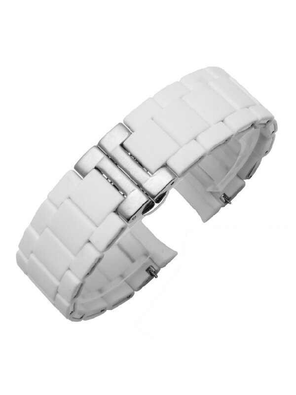 Ремешок из резины с стальным вкладышем для Armani AR5889 AR5890 AR5905 AR5920, ширина 23 мм