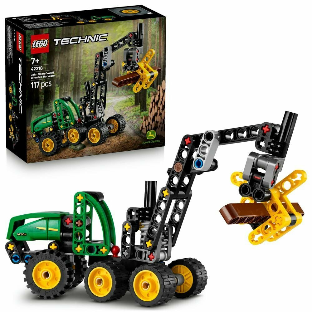 Конструктор LEGO Technic John Deere 1470H 42218, 117 деталей, от 7 лет