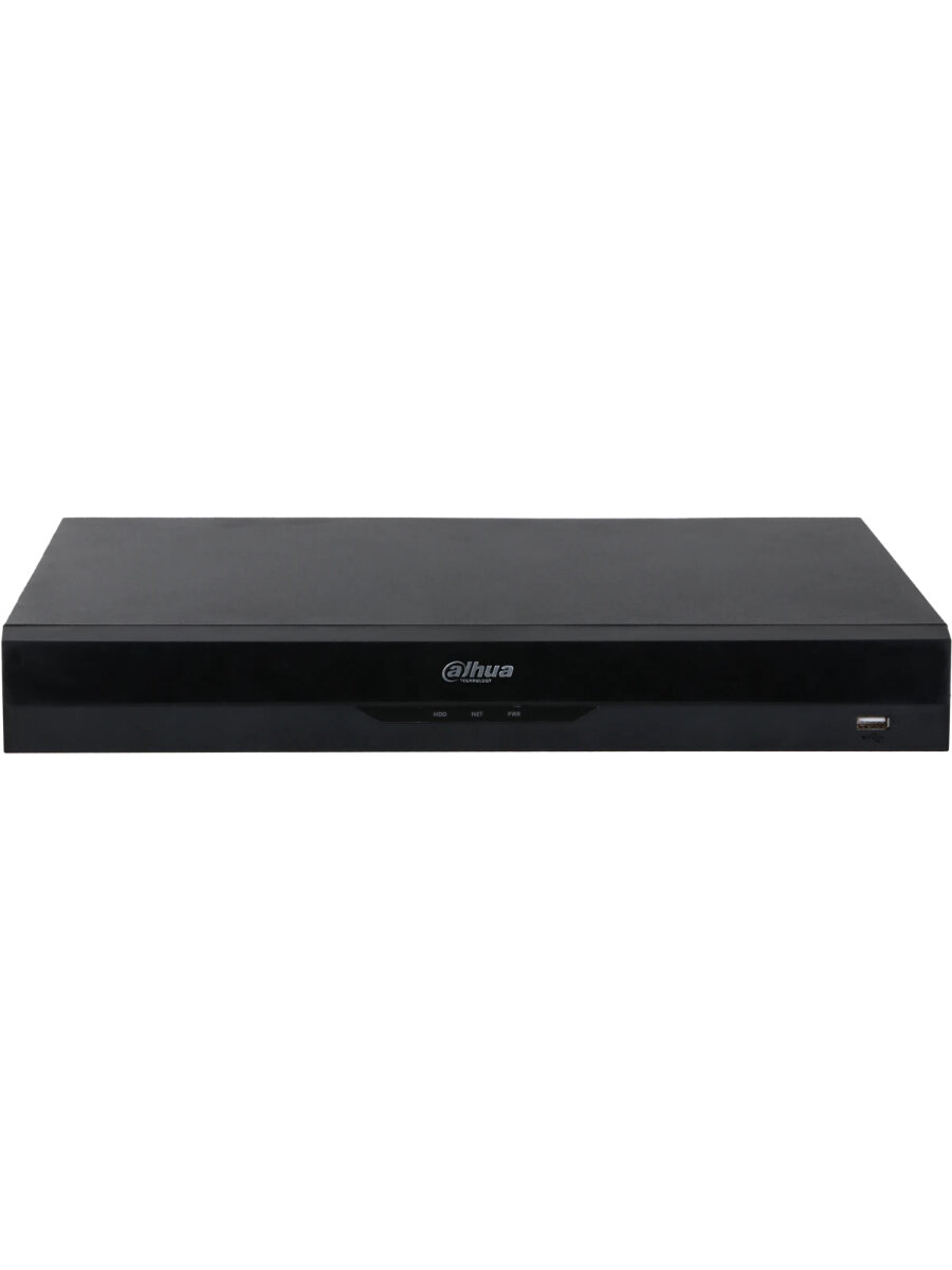 Видеорегистратор Dahua DHI-NVR5216-16P-EI2, 1xUSB 2.0, 1xHDMI, Черный