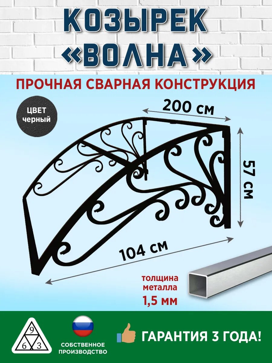 Козырек над дверью