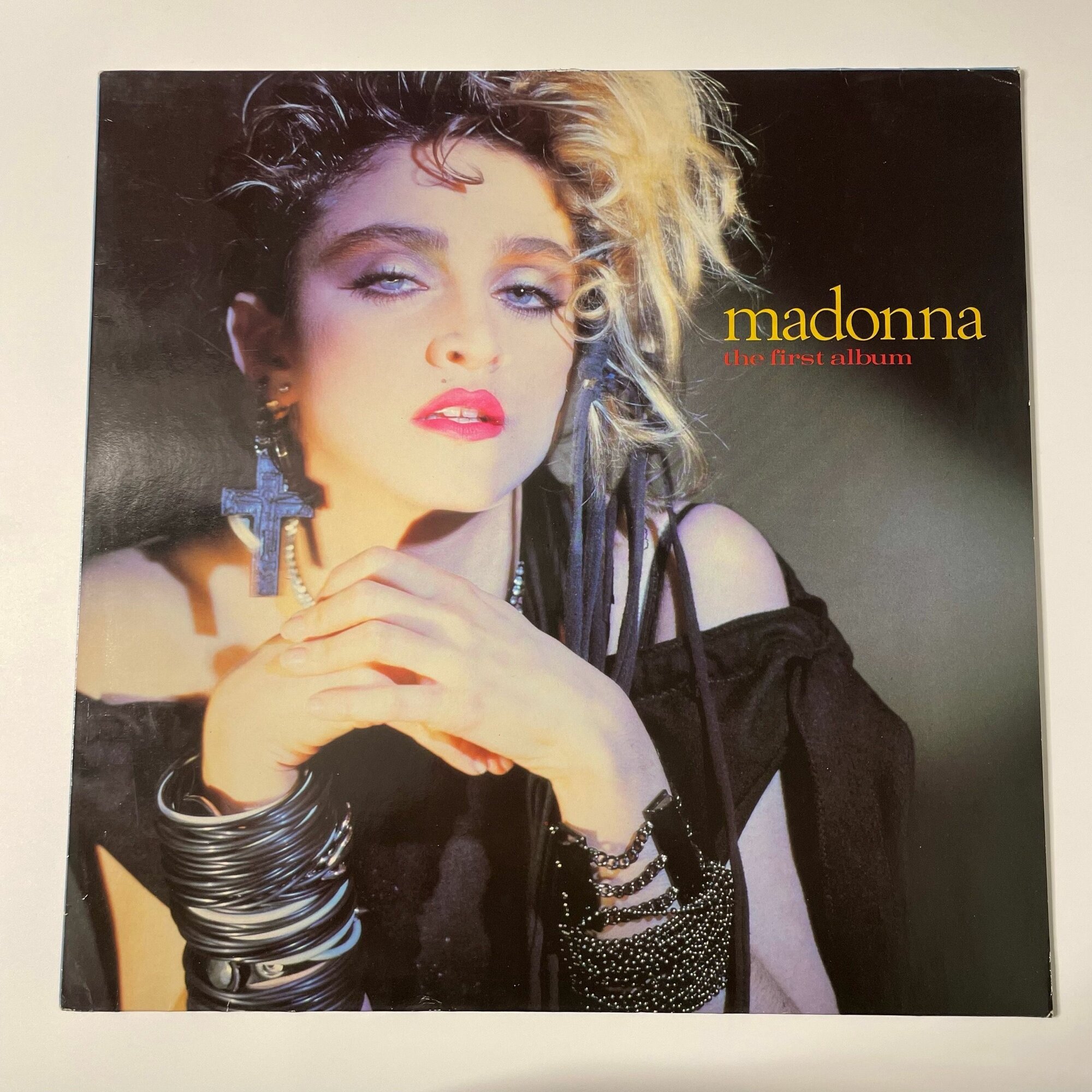 Винтажная виниловая пластинка LP Madonna The First Album (Германия 1985)
