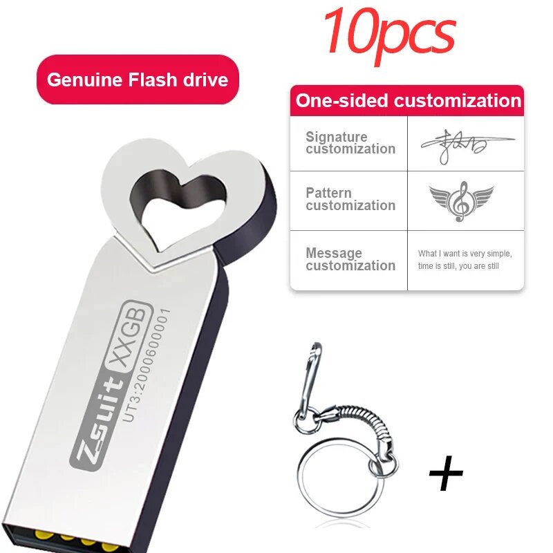 Zsuit USB-флешка 4 ГБ с цепочкой