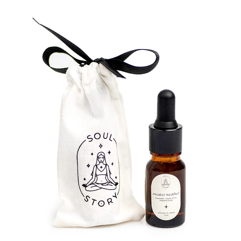 Эфирное масло Soul Story Sweater Weather Diffuser Oil Blend смесь эфирных масел - аромат пряных специй с древесными нотами 10 мл