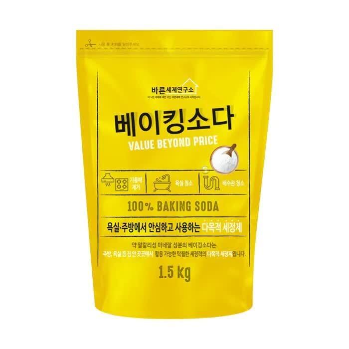 Чистящее средство с пищевой содой Mukunghwa Good Detergent Laboratory 100% Baking Soda, 1.5 кг