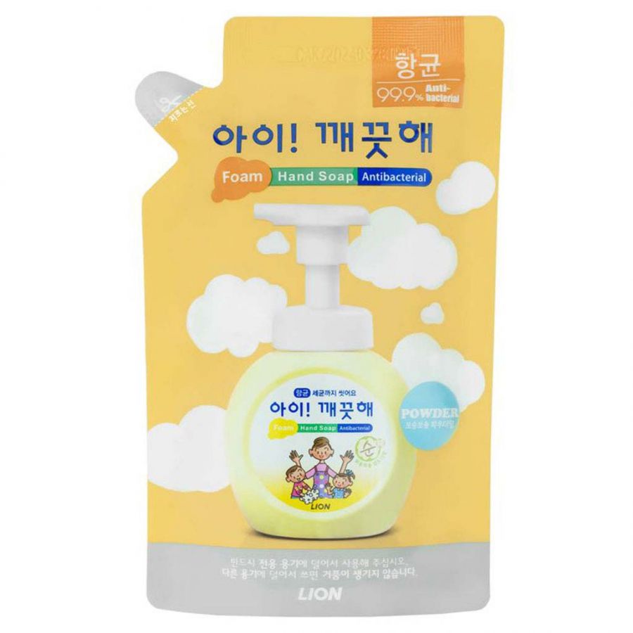 LION Жидкое пенное мыло для рук для чувствительной кожи 200мл. Ai kekute Foaming handsoap sensitive refill .