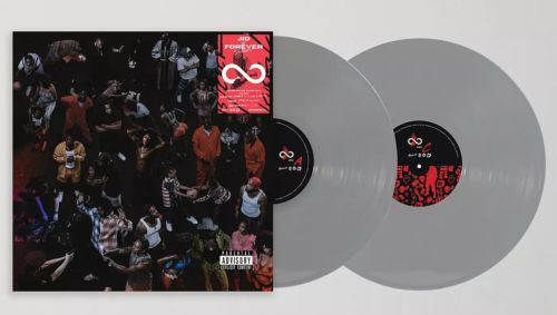 J.I.D (JID) - The Forever Story (5000шт в мире Silver Stereo Limited) Редкая, Серебряная Виниловая Пластинка из США, Фиты: 21 Savage, Lil Wayne, BadBadNotGood и др. Суперхит: Surround Sound