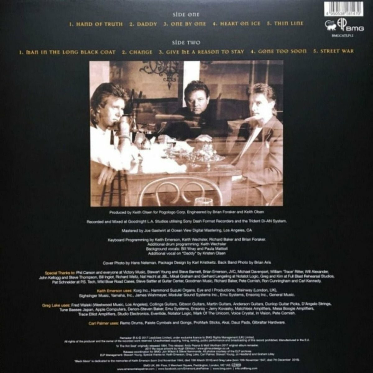 Виниловая пластинка Emerson Lake & Palmer - In The Hot Seat Vinyl, LP