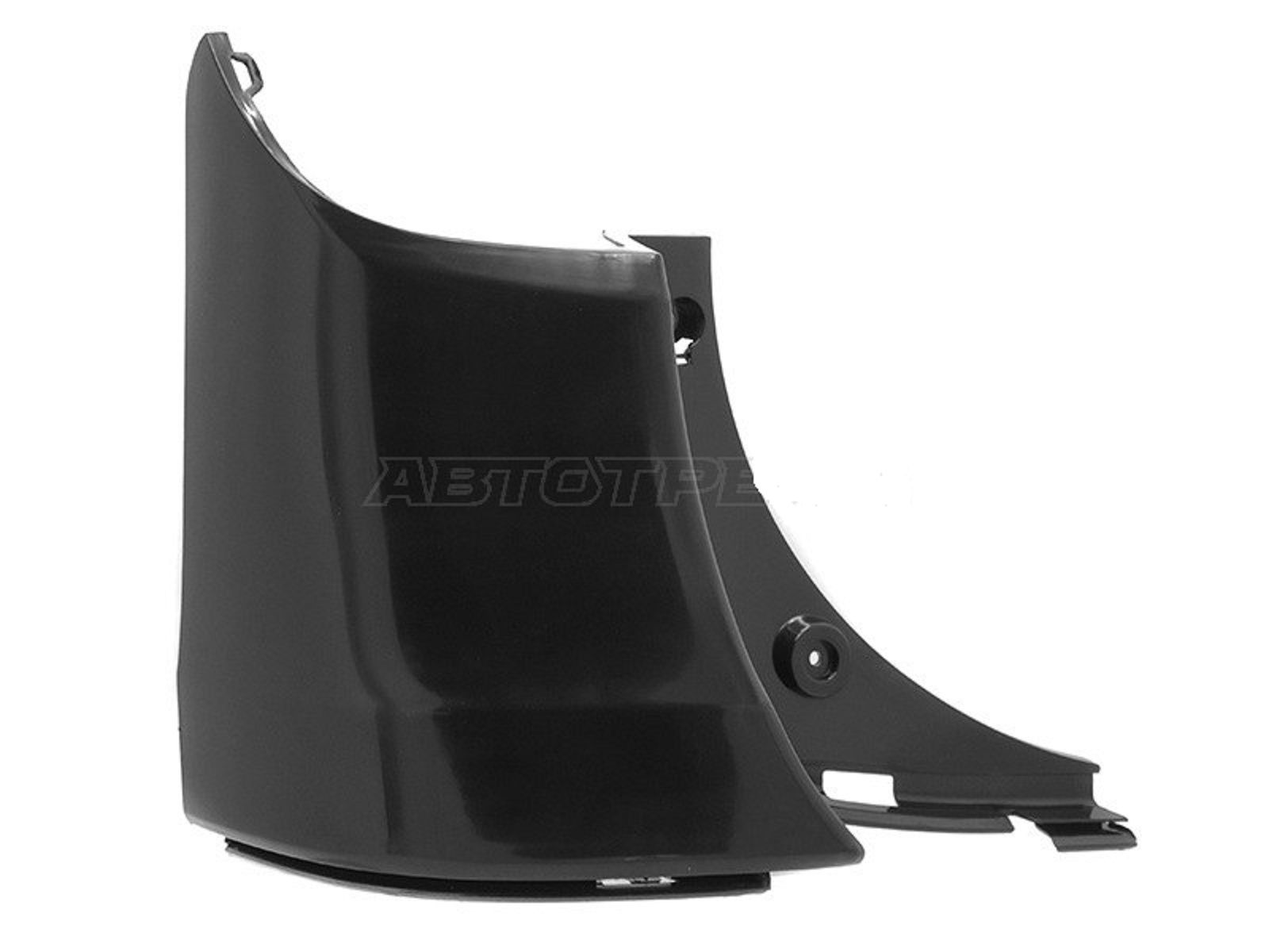Накладка бампера Hyundai H1 07-18 / Starex 07-17 (Сзади/ Слева)