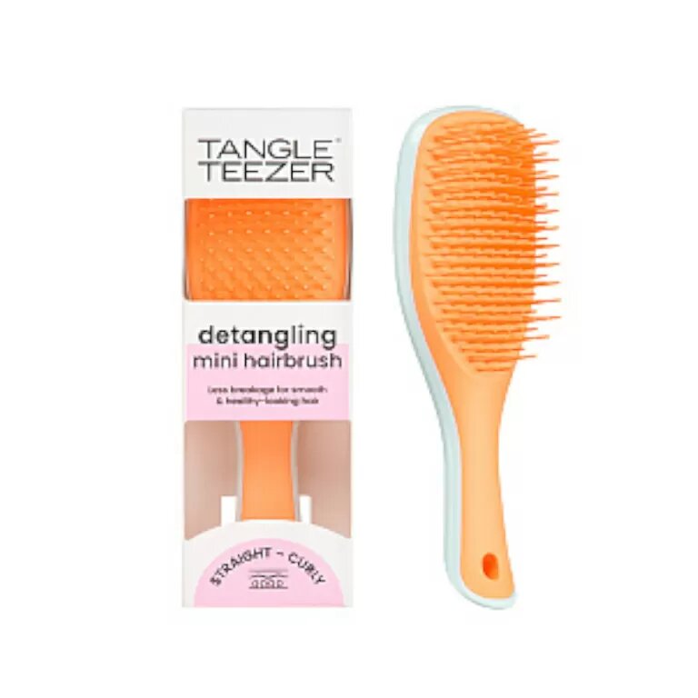 Tangle Teezer Расческа The Ultimate Detangler Mini Sweet Orange & Ice Blue 1 шт