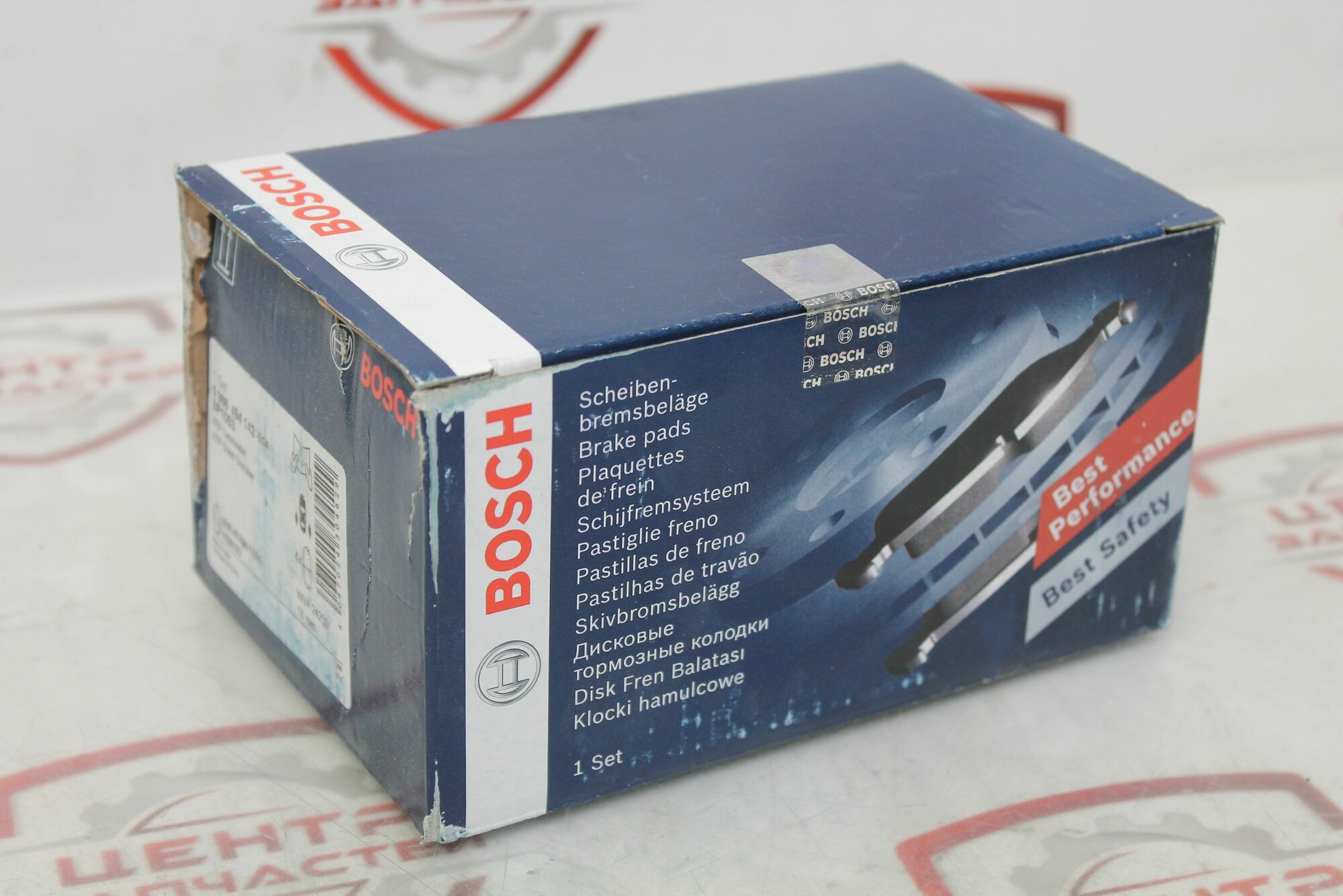 Задние тормозные колодки Jeep Grand Cherokee WK / Commander BOSCH 0986494142