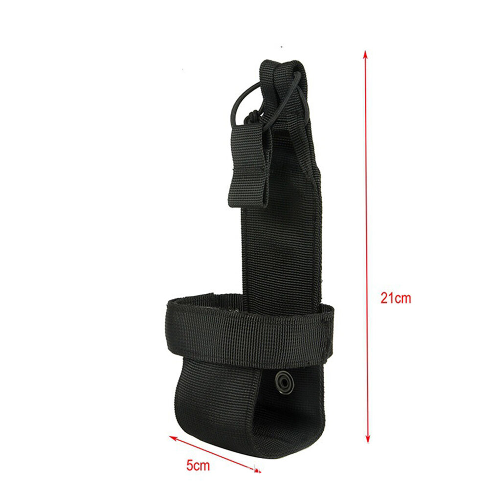 Черный Нейлоновый Держатель Бутылки С Поясом Для Походов И Спорта 1PCS