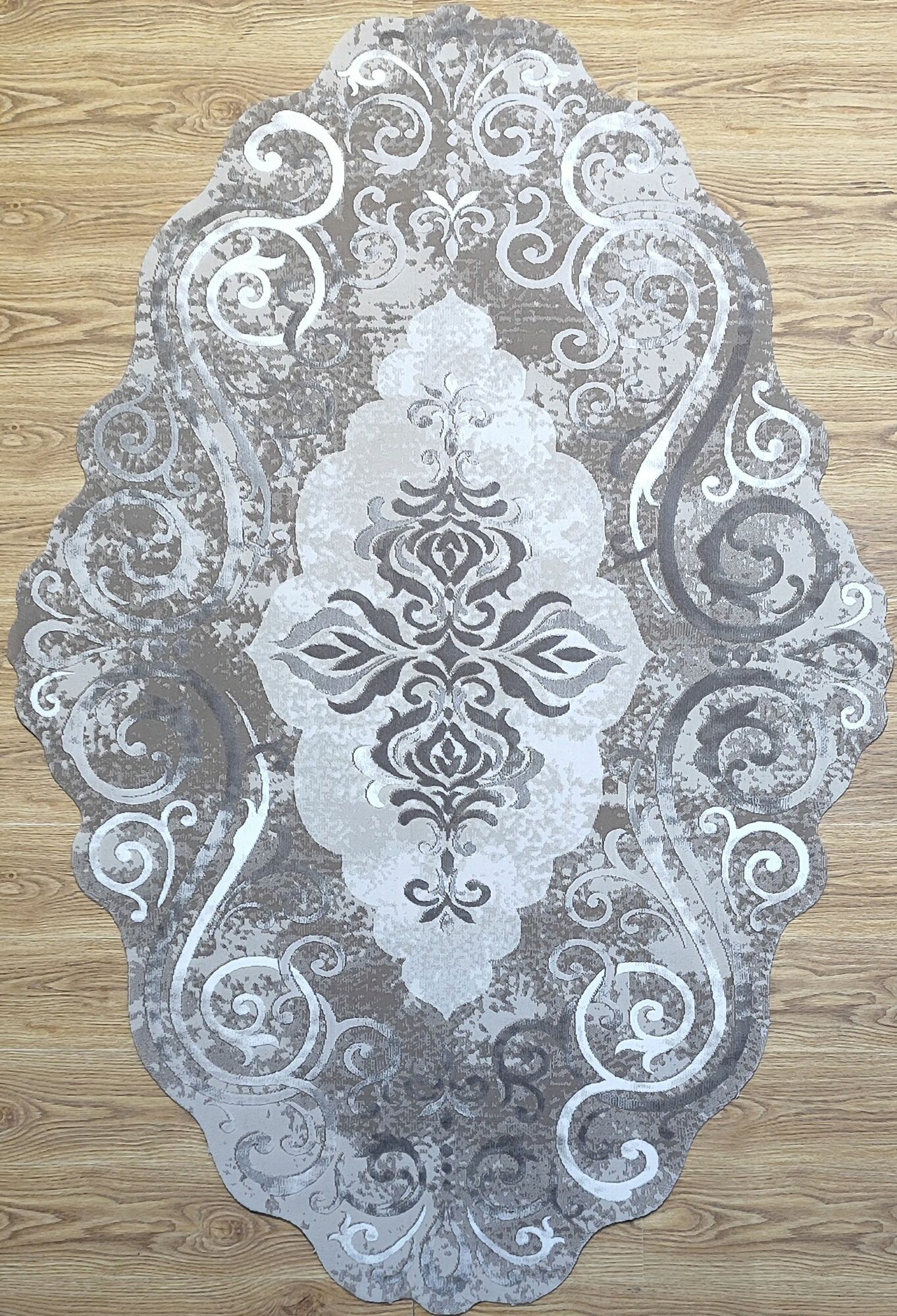 Ковер Venezia "Классика", овальный, фигурный, 160 см x 230 см, Турция