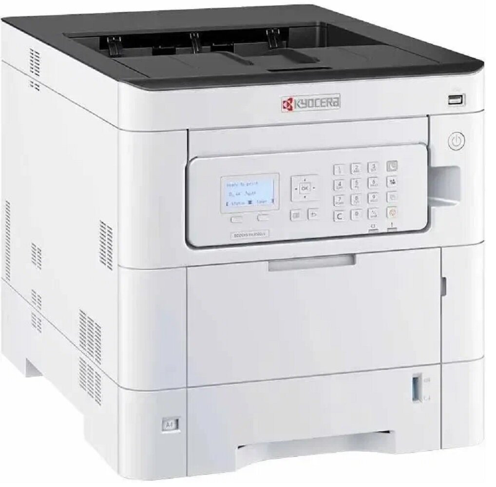 Принтер лазерный Kyocera Ecosys PA3500cx A4 Duplex, белый (1102YJ3NL0)