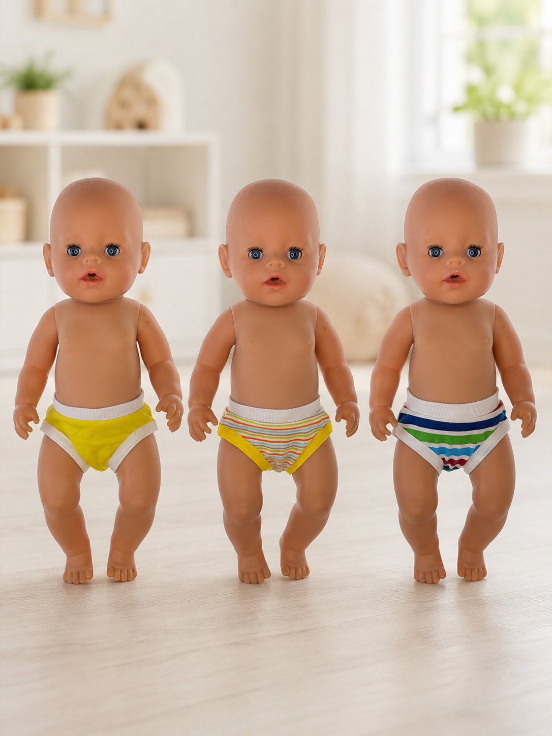 Набор трусиков для куклы Baby Born 38-43 см, 3 шт, КуклаПупс