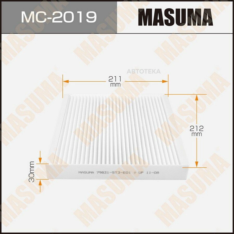 Фильтр салона MASUMA MC2019
