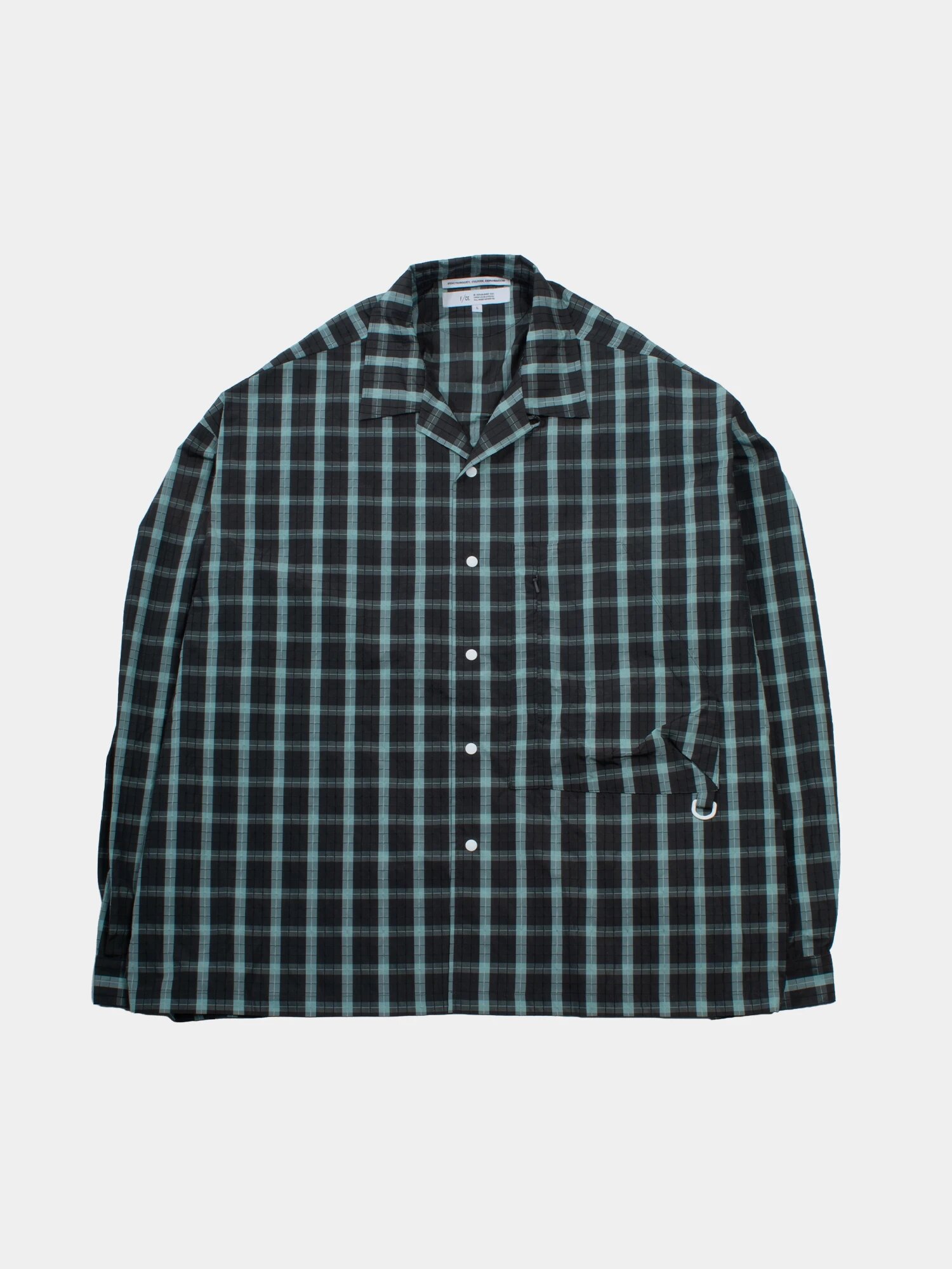 Рубашка Recycle Open Collar