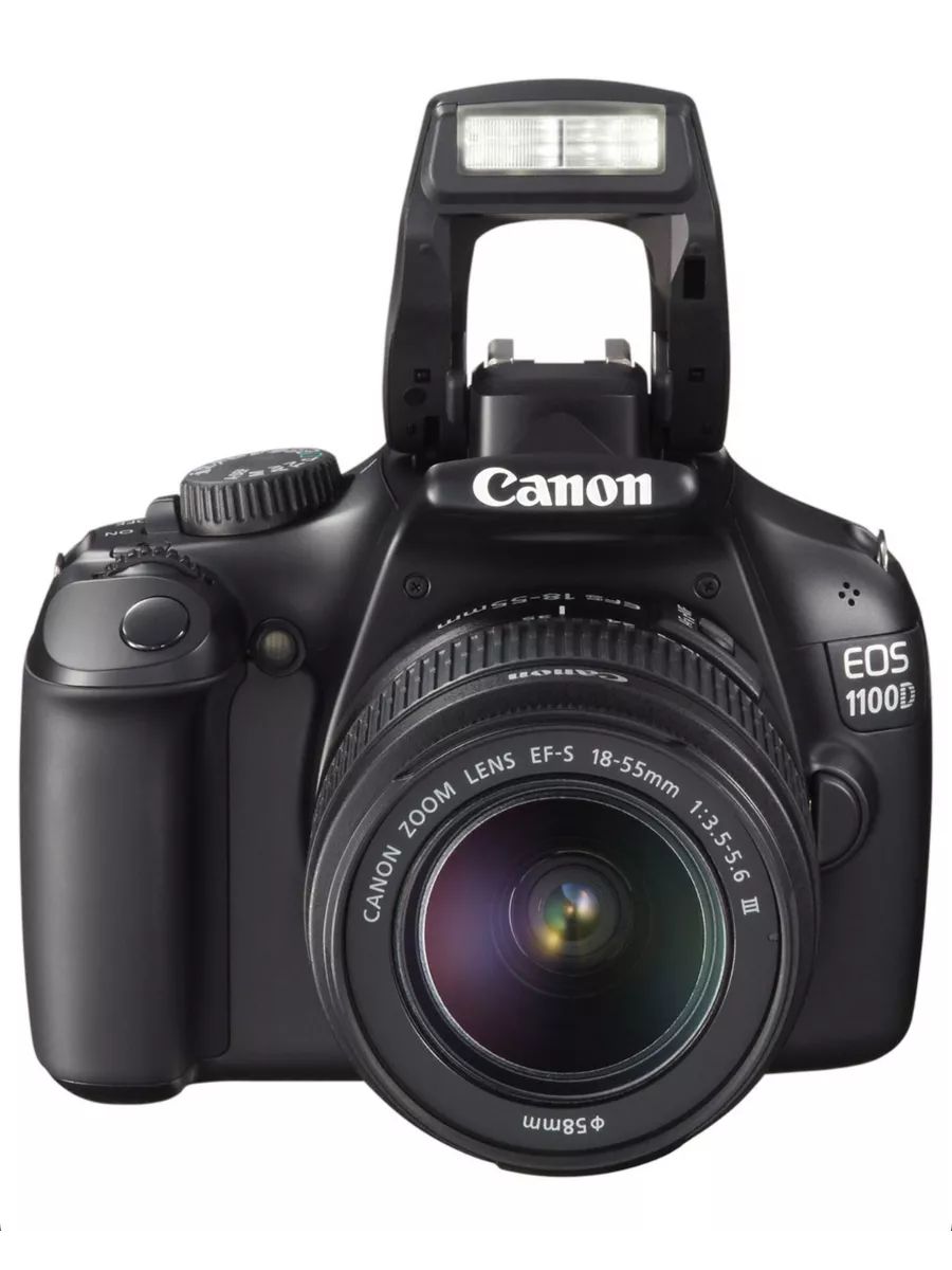 Зеркальный фотоаппарат Canon EOS 1100D Kit 18-55 II