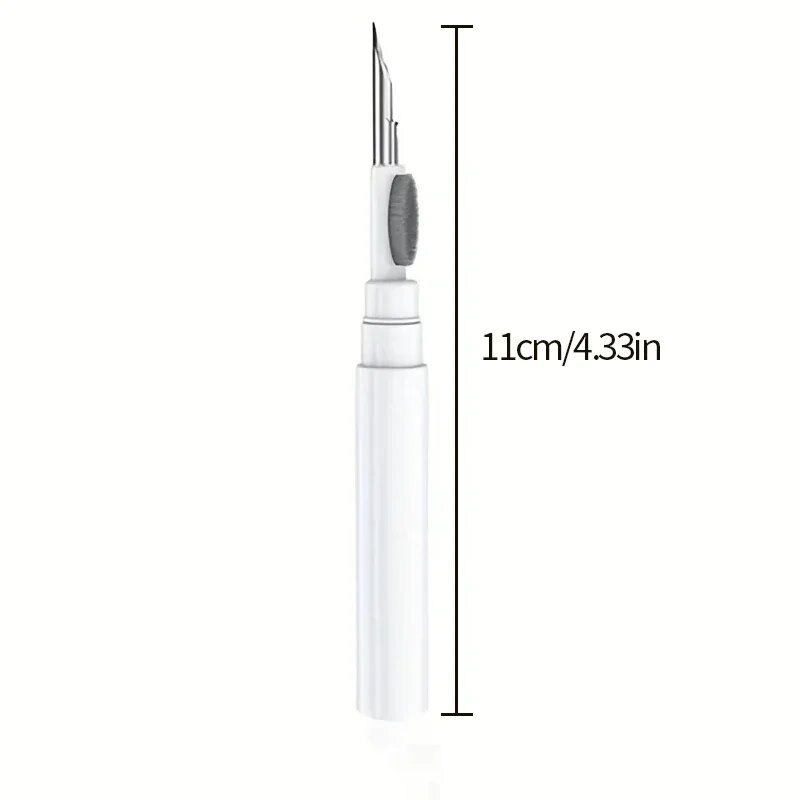 Силиконовый чехол для AirPods 1 & 2 Белый, Cleansing Pen