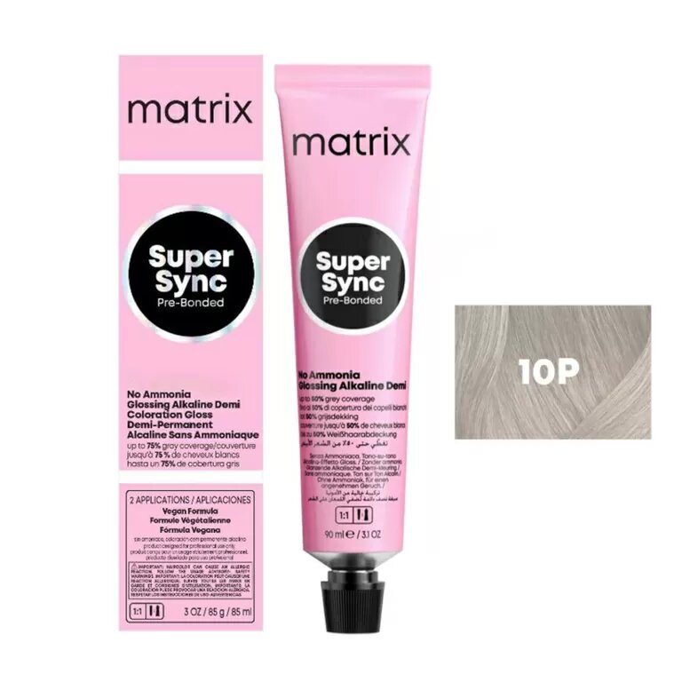 Matrix Краска для волос Super Sync Pre-Bonded 10P 90 мл 90 мл