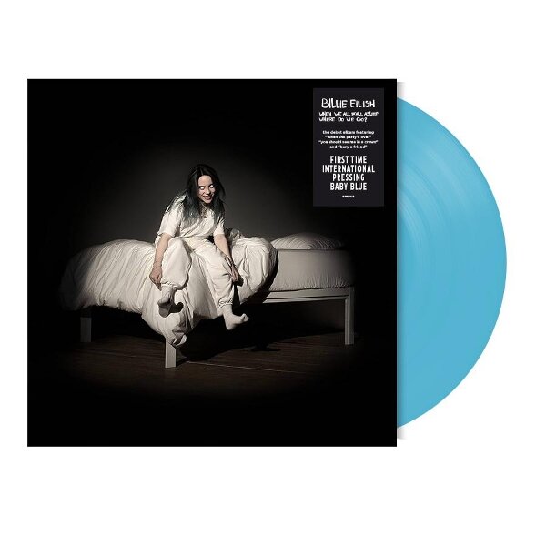 Пластинка Billie Eilish "When We All Fall Asleep, Where Do We Go?" LP (COLOURED/Baby Blue)