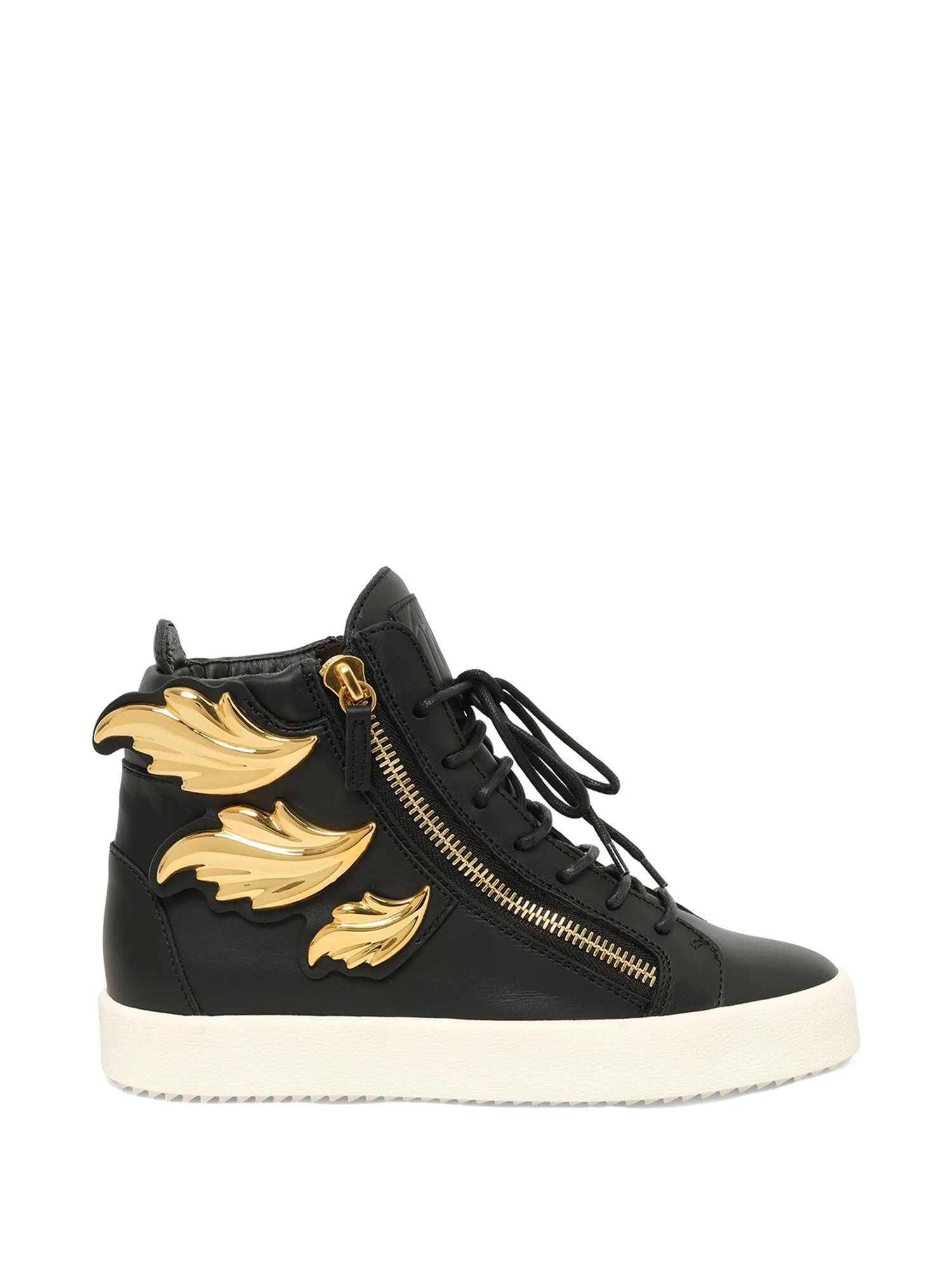 Кроссовки Giuseppe Zanotti Wing-detail zip-fastening sneakers