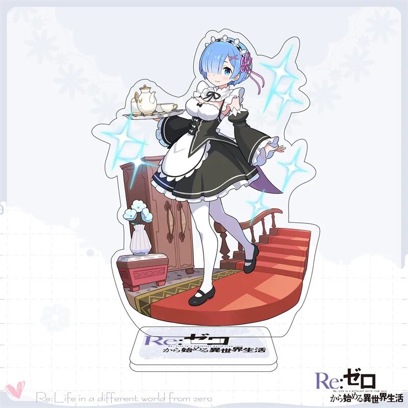 Акриловая фигурка Re: Zero. Rem, цвет 4