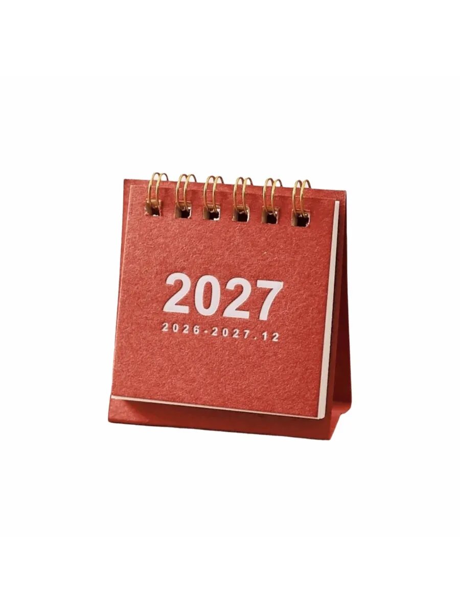 Настольный мини календарь домик с курсором 2026 2027