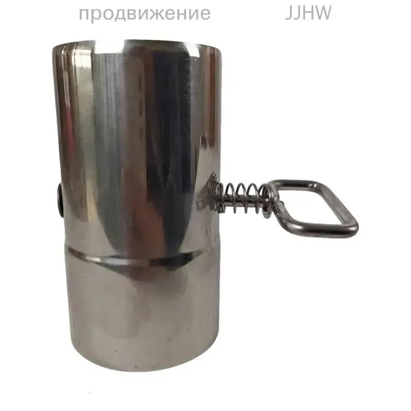 Нержавеющая труба для кемпинга с заслонкой, S