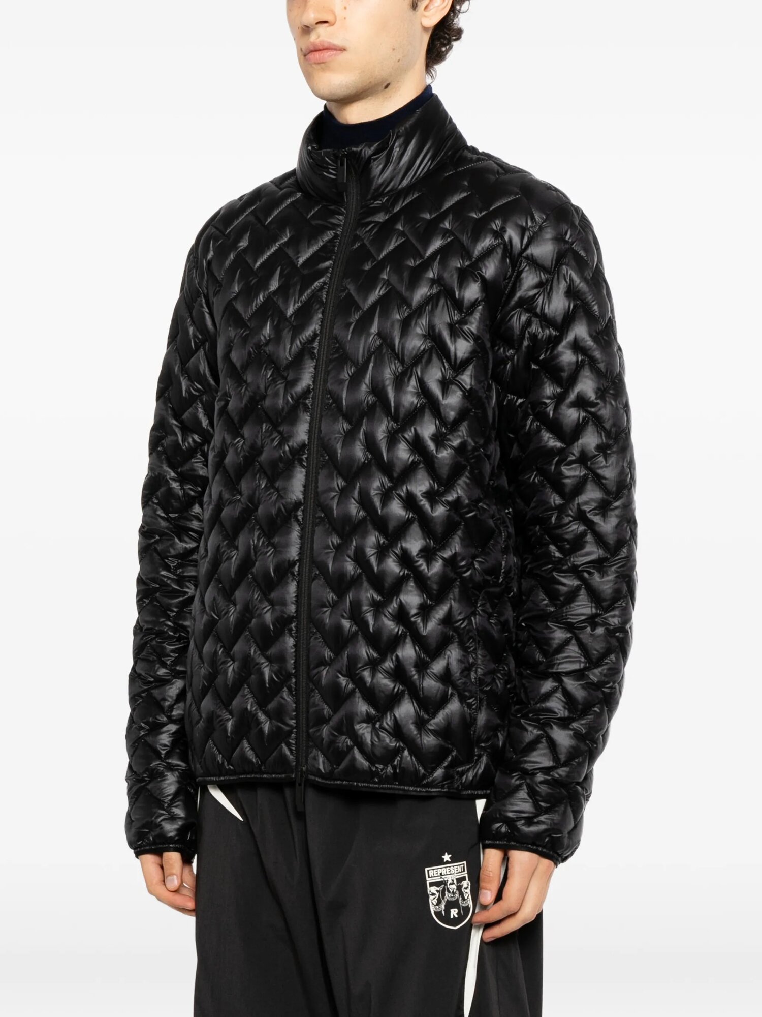Куртка Moncler Gamma packable down jacket, размер 50, черный — фото 1