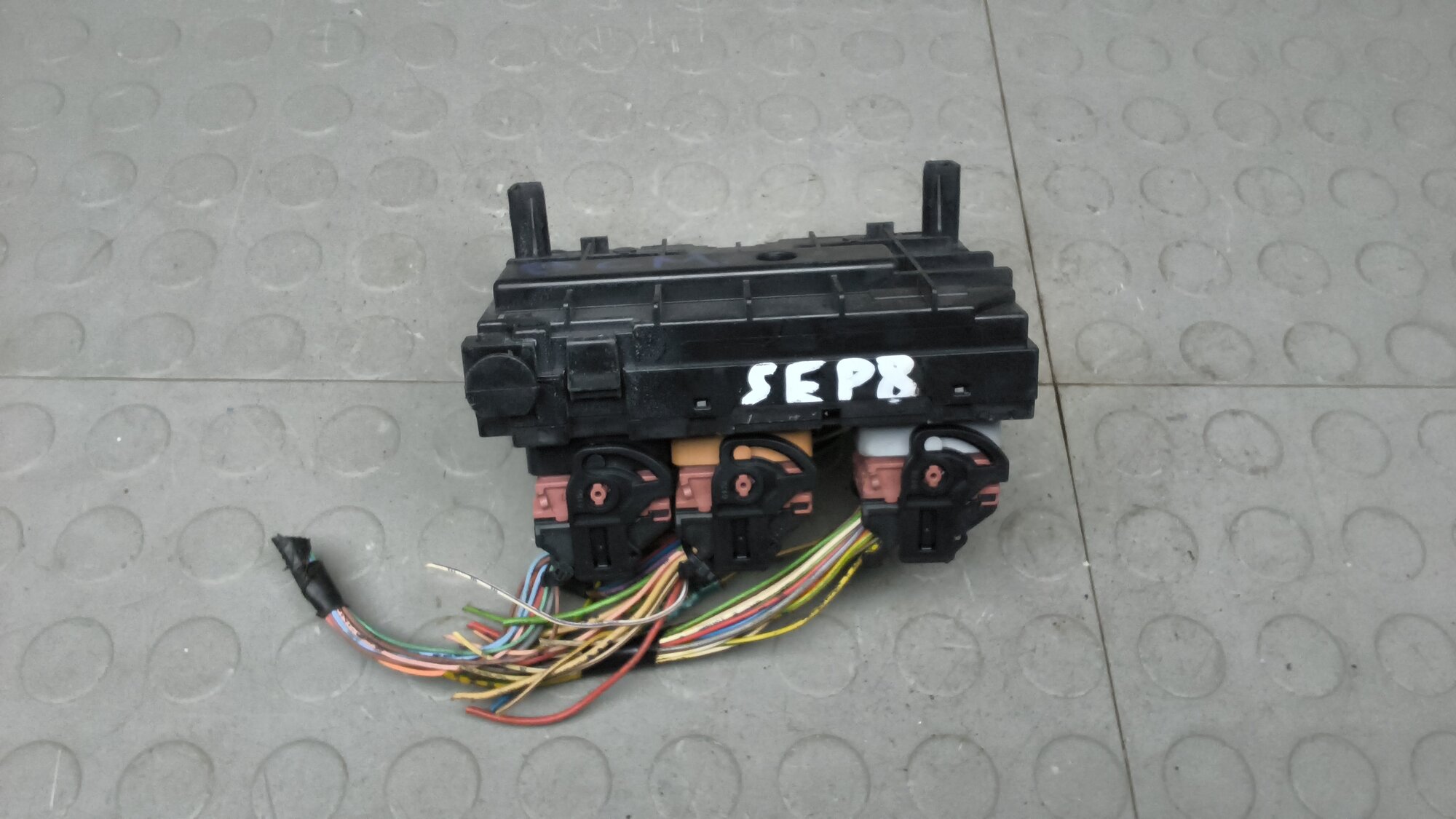 Блок бортовой сети (блок управления BCM) PEUGEOT 307, Номер 9661087080