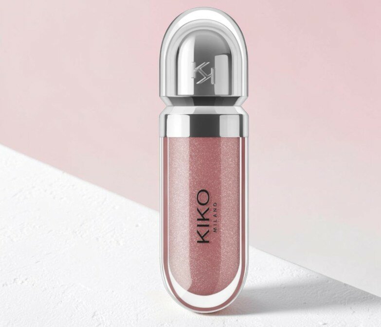 KIKO Блеск для губ оттенок 3d hydra lipgloss 35 Pearly Warm Mauve 6.5мл