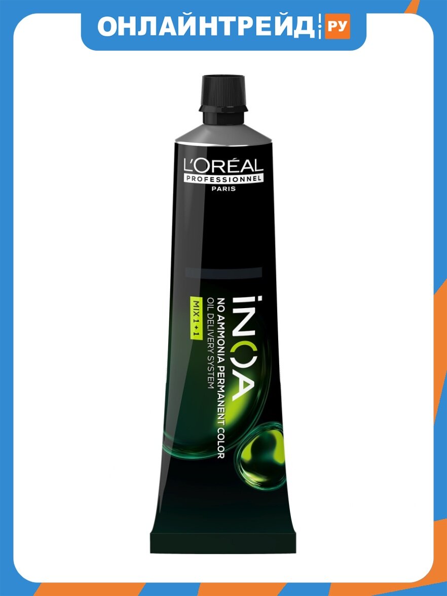 Краска для волос L`oreal Professionnel L'Oreal Professionnel INOA безаммиач, тон 4.3 шатен золотистый
