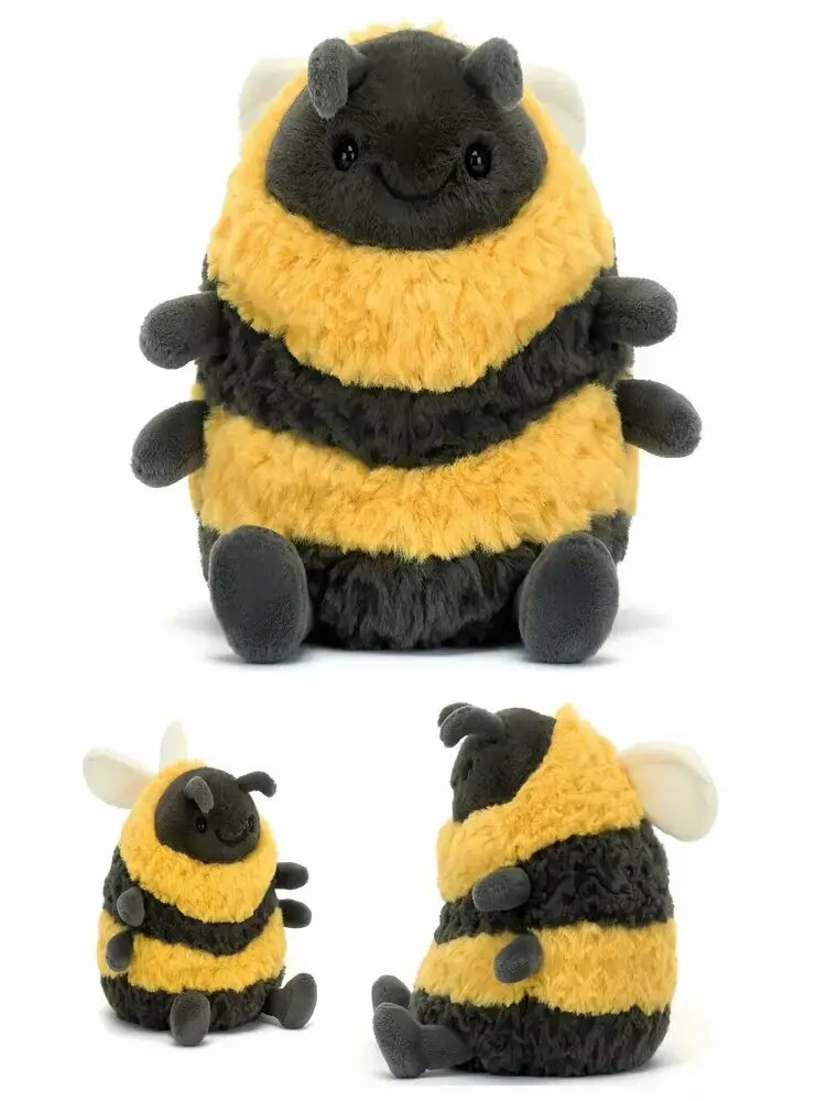 Плюшевый шмель Jellycat Albee, бестселлер
